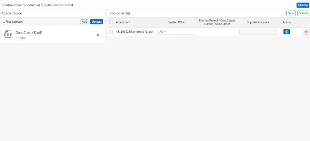 Customer Invoice portal – SBP Digital