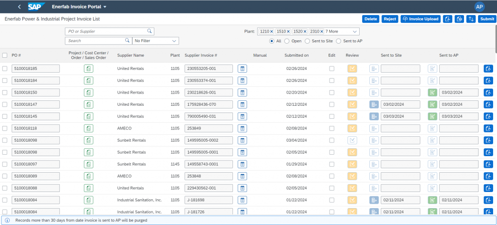 Customer Invoice portal – SBP Digital